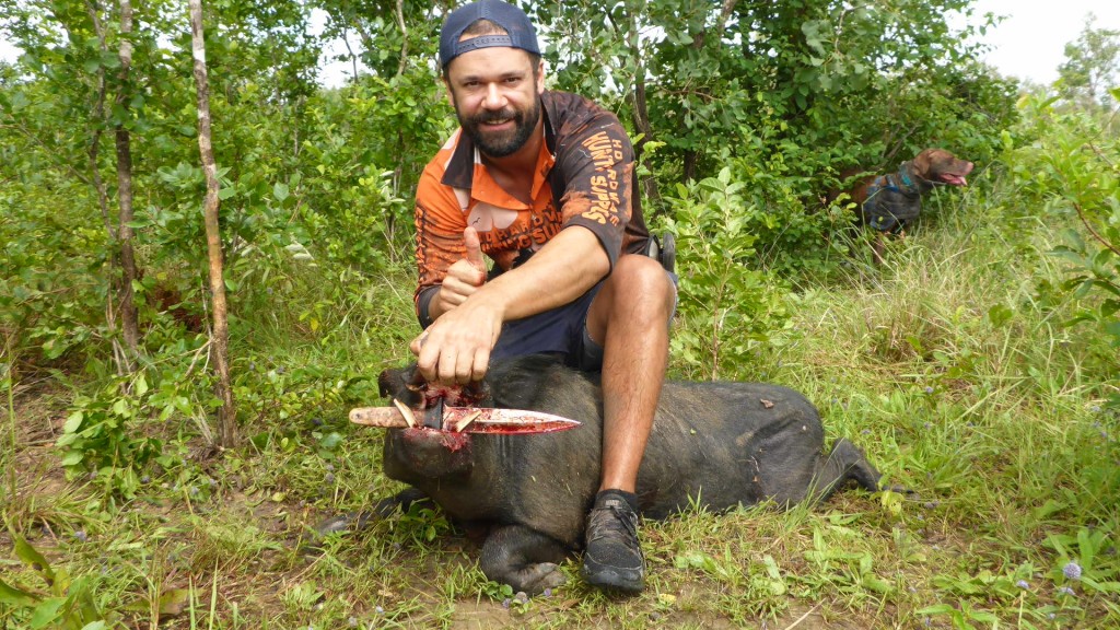 Pig Spike - Piggin Knife - Hogs Dogs & Quads